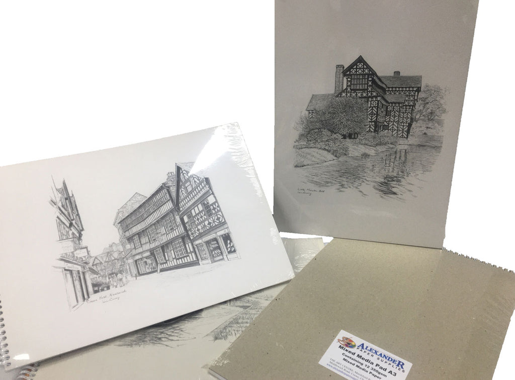 Manufacturers of quality sketch books and artist pads — Alexander Paper ...