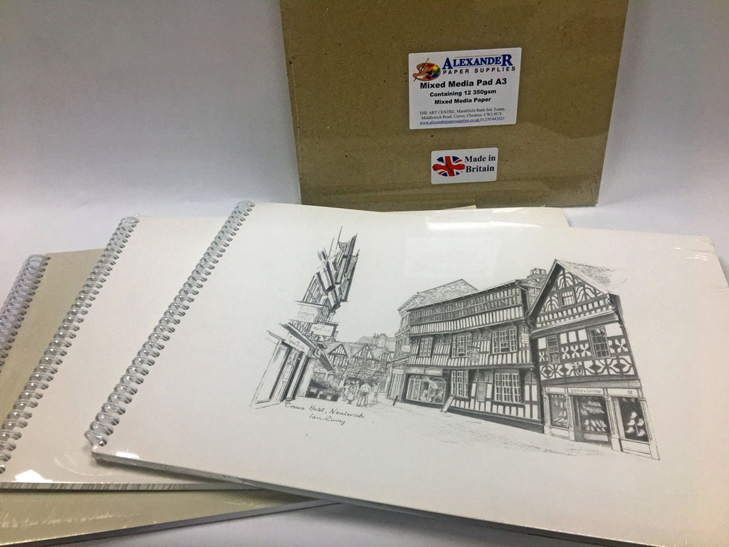 Manufacturers of quality sketch books and artist pads — Alexander Paper ...