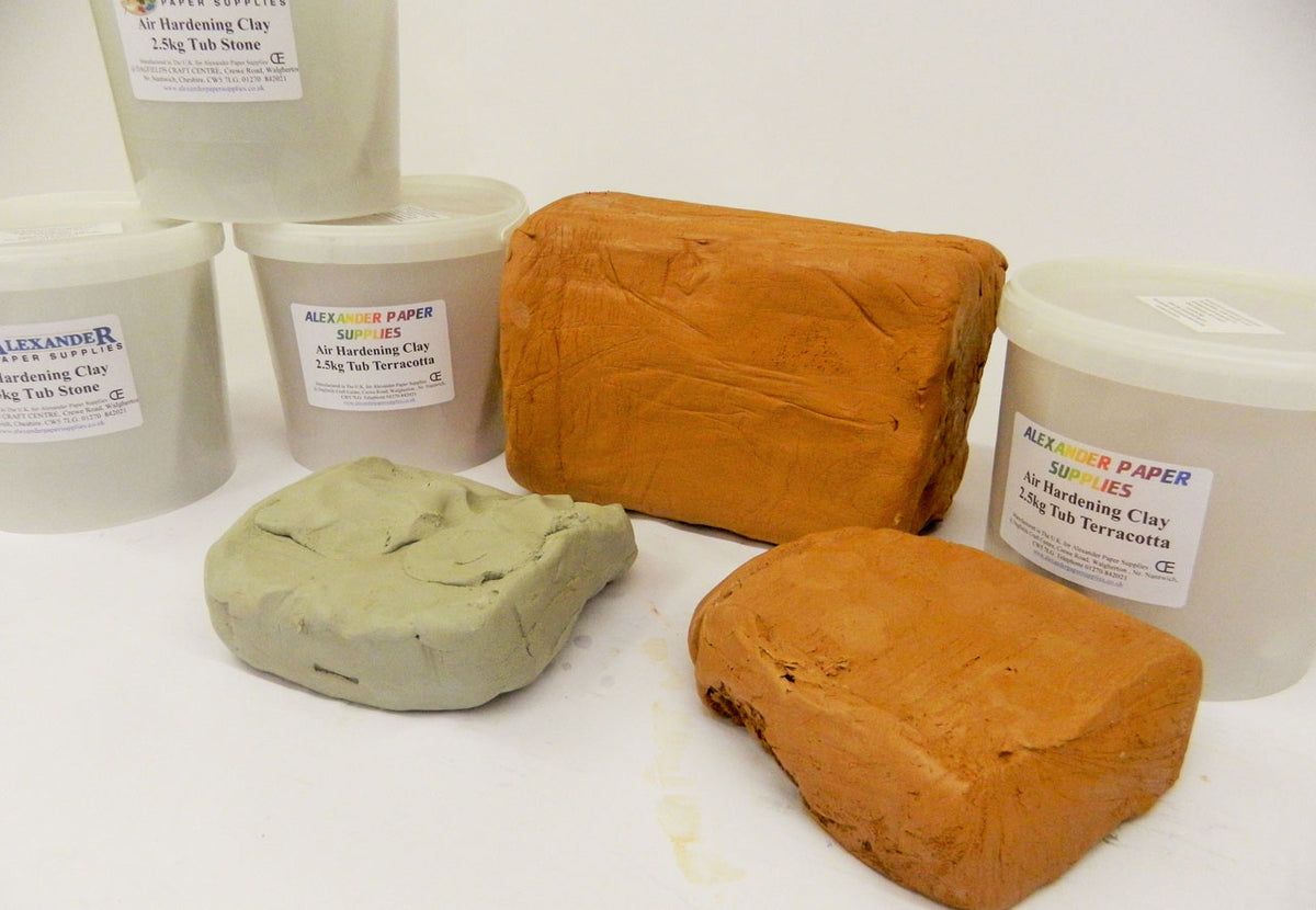 Air hardening Modelling Clay | Alexander Paper Supplies