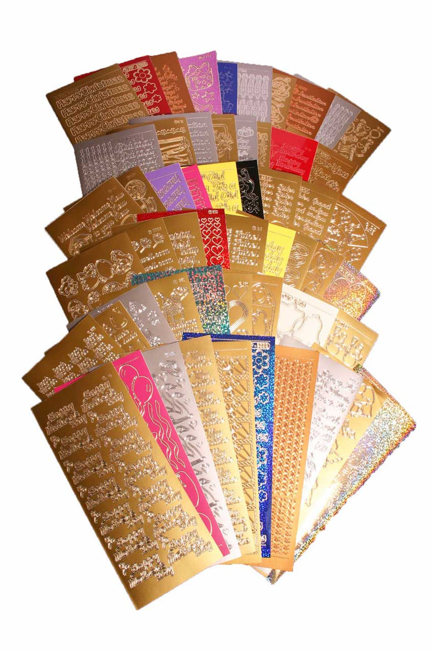 Peel Off Stickers bulk pack | Alexander Paper Supplies